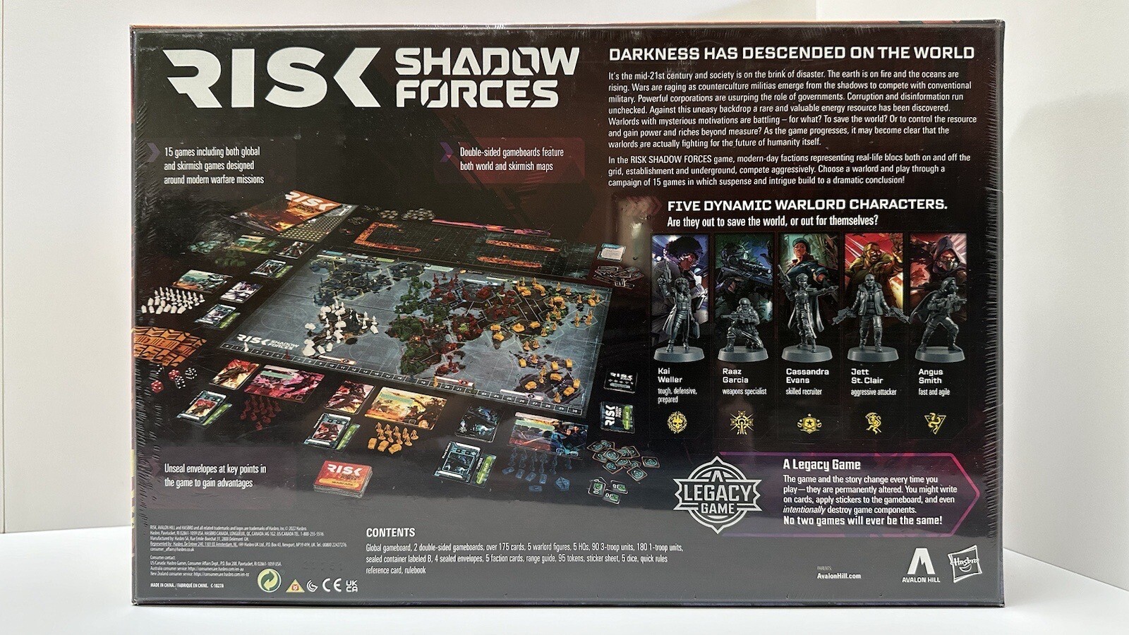 Risk Shadow Forces - Legacy Board Game | eBay Australia