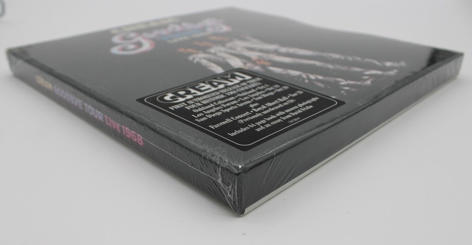 Cream Goodbye Tour Live 1968 4 CD Artbook Box Set 602577952999 | eBay