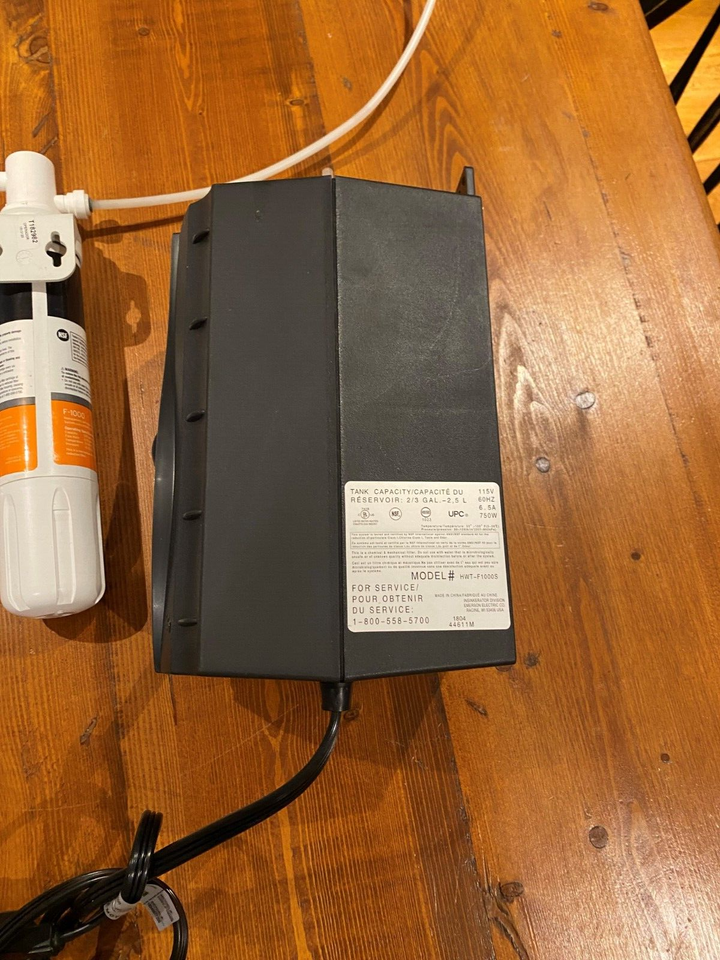 Insinkerator Insta hot tank HWT-F1000S and Chrome Hot/cold dispenser F ...