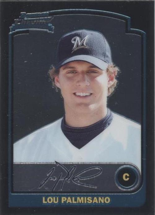 2003 Bowman Draft Picks & Prospects - Lou Palmisano #BDP40 Chrome (RC ...