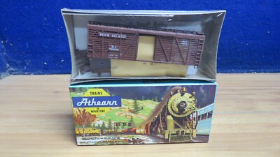 HO ATHEARN # 1772 STOCK CAR ROCK ISLAND KIT UNBUILT 623891 | eBay