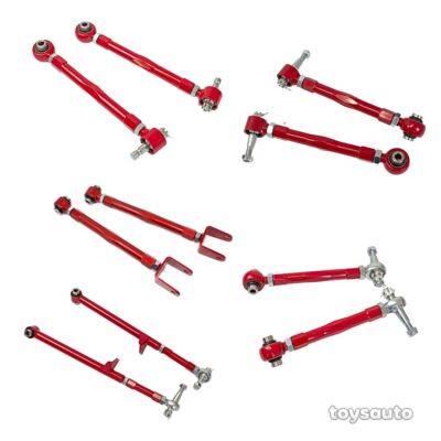 Godspeed 10pc Complete Rear Control Arm - Camber Toe Trailing for RX8 ...