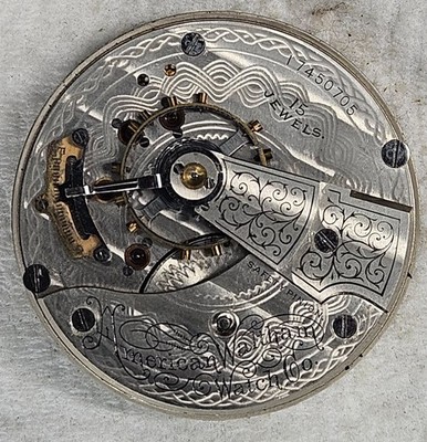 Waltham 18s 15j Pocket Watch Movement for Repair/Parts #2 | eBay