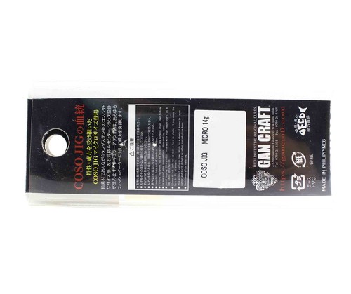 Gan Craft Metal Jig Micro Coso 14 grams 07 (2548) | eBay