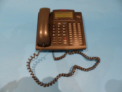 ESI 48 KEY DARK GREY BUSINESS PHONE WITH CORD & PHONE RECEIVER | eBay
