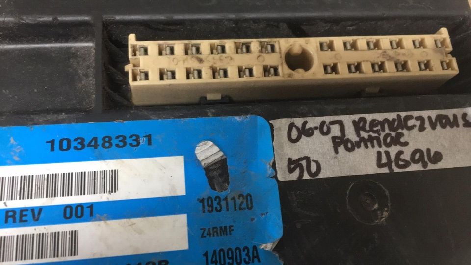 10348331 Buick Rendezvous bcm body control module 2006-2007 | eBay