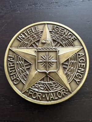 CIA Intelligence Star Commemorative Challenge Coin | eBay