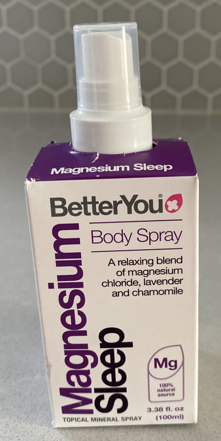 Better You • Magnesium Oil • Goodnight Mineral Spray - 100mL 3.38 fl oz ...