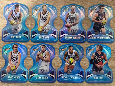 2020 SELECT FOOTY STARS ICE BLUE DIE CUT FREMANTLE DOCKERS TEAM 8 CARDS ...