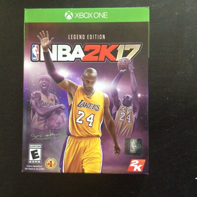 Brand New Kobe Bryant Xbox One NBA 2K17 Legend Edition | eBay