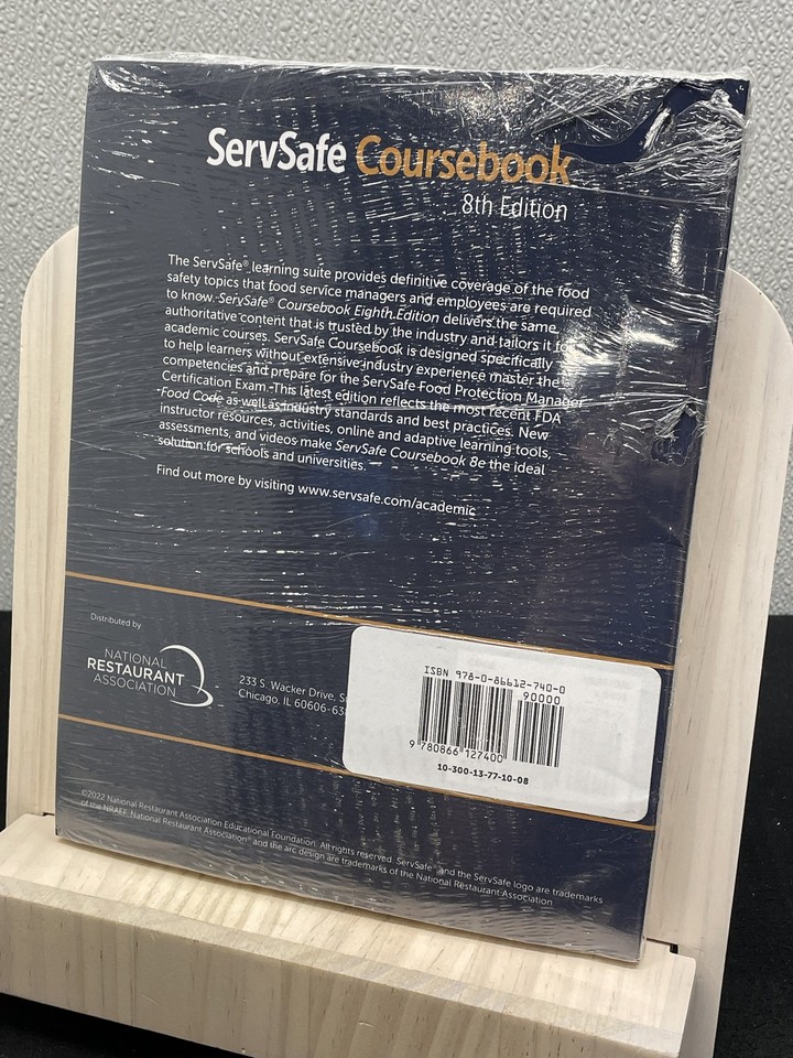 ServSafe Coursebook, 8th Edition National Restaurant Association Paperback | eBay