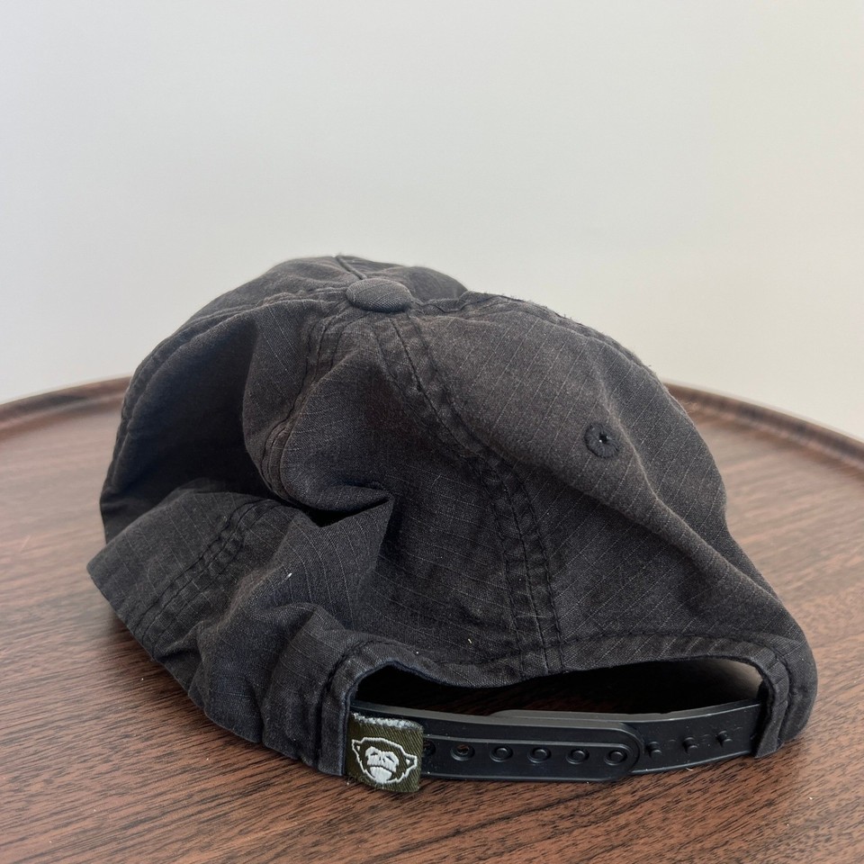 Howler Brothers Super Bueno Black Rope Hat Bird Logo Adjustable ...