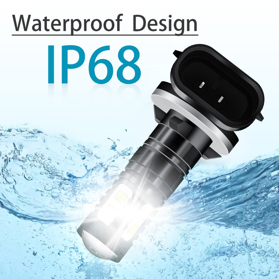 160W LED HID WHITE HEADLIGHT BULB FOR 2009 2010 POLARIS RANGER RZR 800 ...