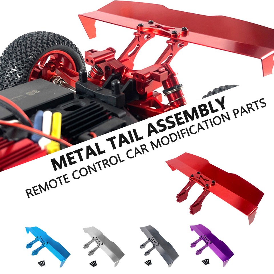 RC Car Parts Metal Tail Wing For MJX Hyper Go 16207 H16PL Rear Spoiler ...