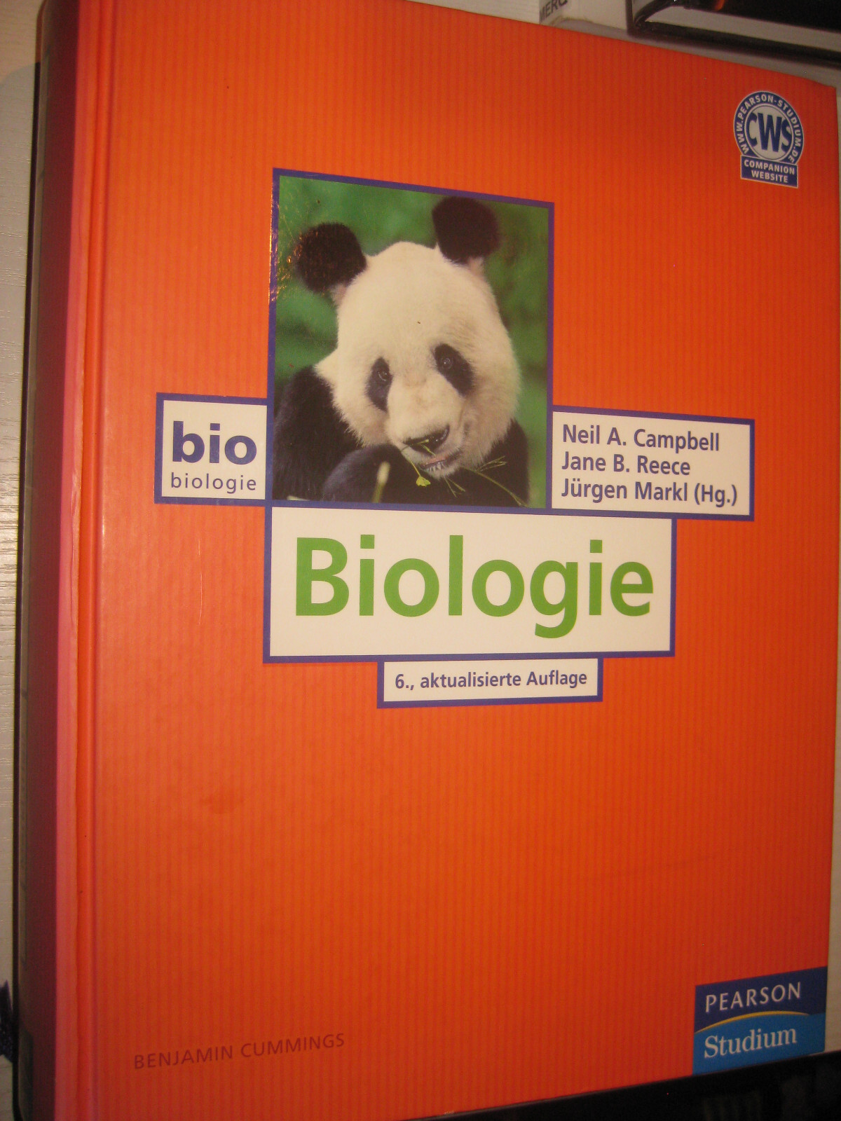 Biologie von Neil A. Campbell und Jane B. Reece , 6. Auflage 2006 | eBay.de