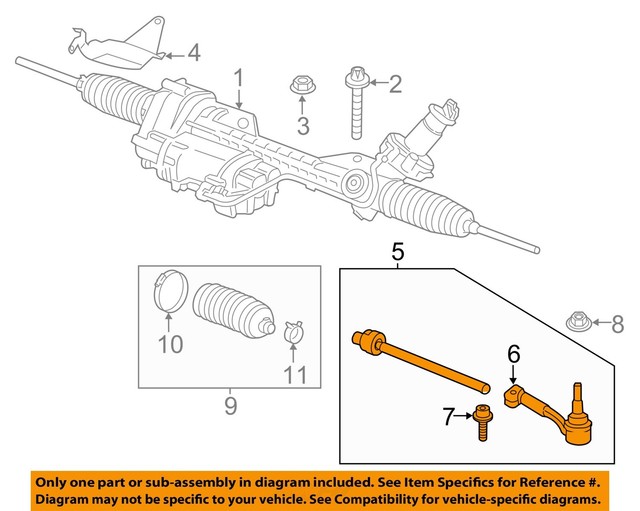Genuine OEM Steering Tie Rod Assembly for BMW 32106792030 for sale ...