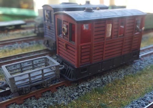 OO9/009 Steam Tram Railcar Locomotive body kit for KATO 11-109 chassis ...