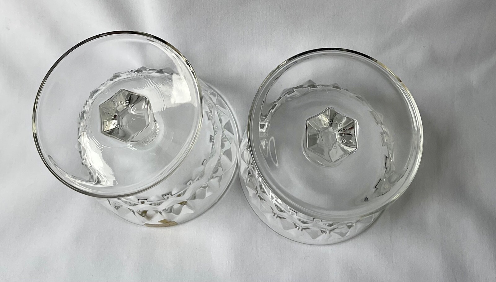 Arcoroc ARTIC France Champagne/Tall Sherbet Crystal Glasses Set of 2 | eBay