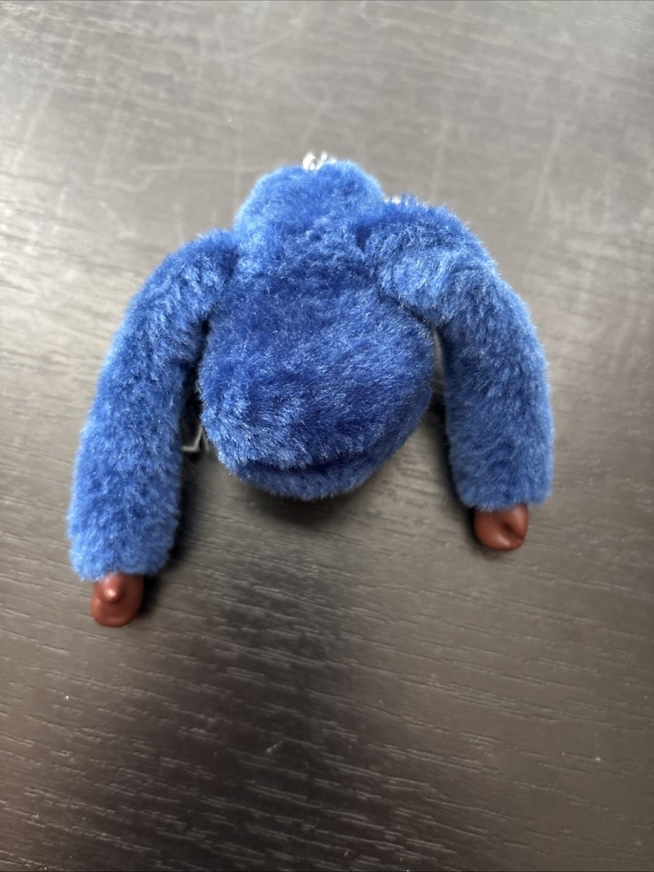 KIPLING Bag Charm Hang Tag Blue Monkey ALEXIS | eBay