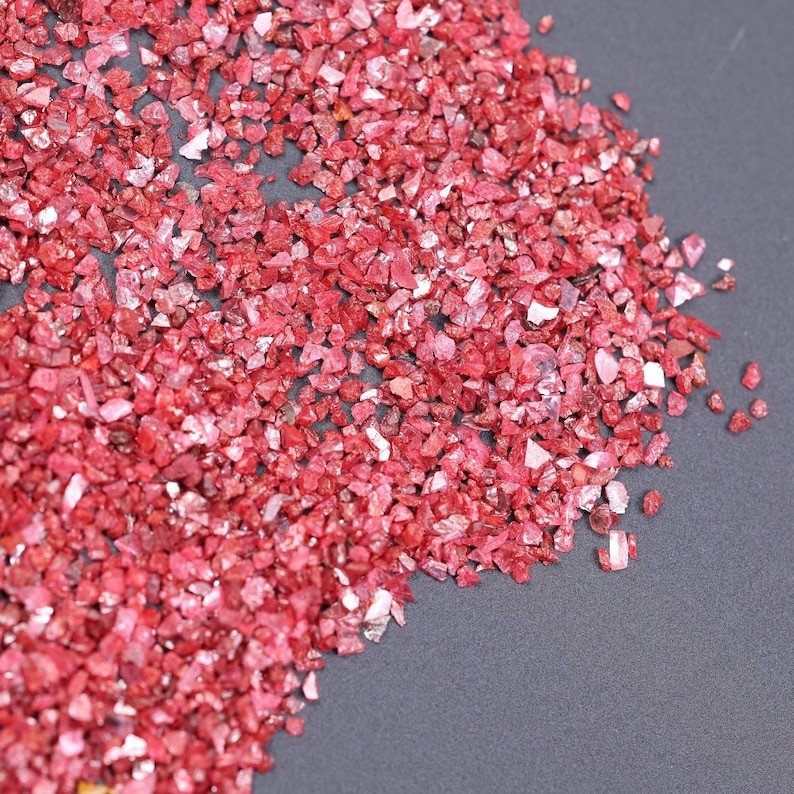 10.00Ct Natural Red Diamond Dust, Raw Uncut Rough Diamond Pieces for ...