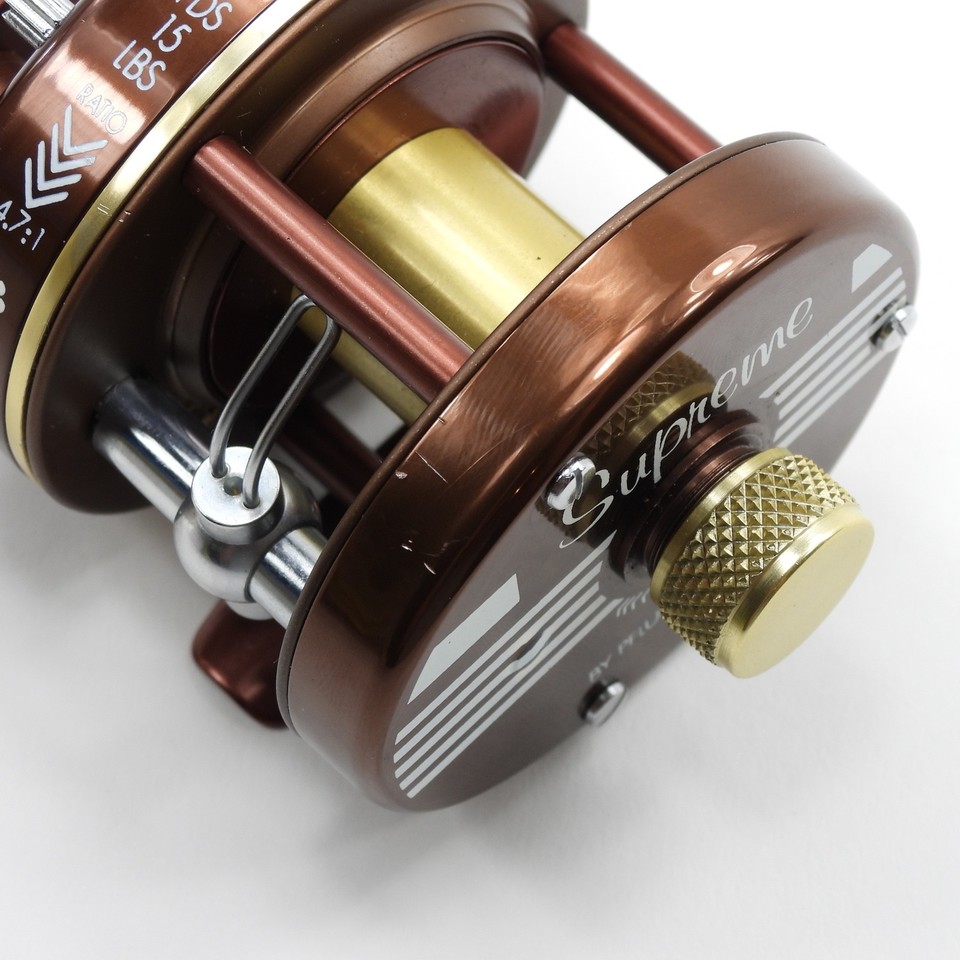 Pflueger Supreme Model CK Fishing Reel. Bronze. W/ Box. Made In USA. | eBay
