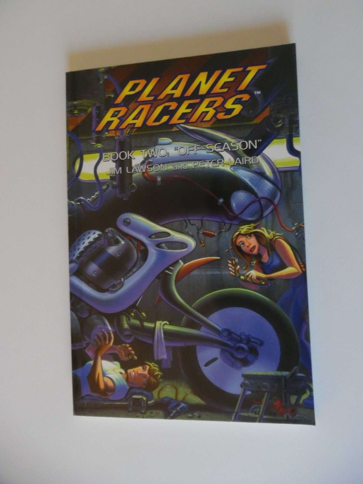 PLANET RACERS GRAPHIC NOVELS by PETER LAIRD JIM LAWSON - #1 #2 #3 ...
