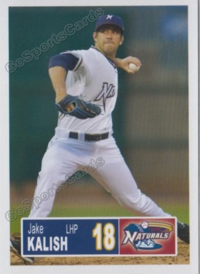 2018 Northwest Arkansas Naturals Jake Kalish RC Rookie Royals Jewish | eBay