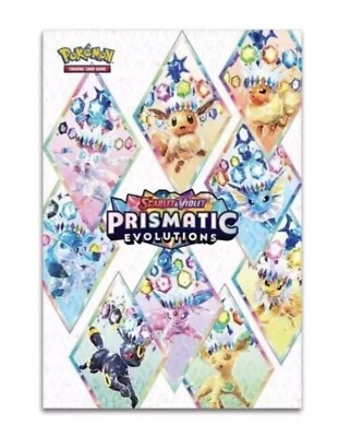 Pokemon Prismatic Evolution Paper Poster Eeveelutions Only No Packs ...
