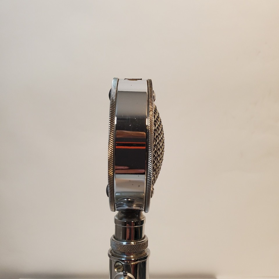 AstAtic D-104 Lollipop Microphone 4 Pin T-UG8 Stand Ham CB USA Silver ...