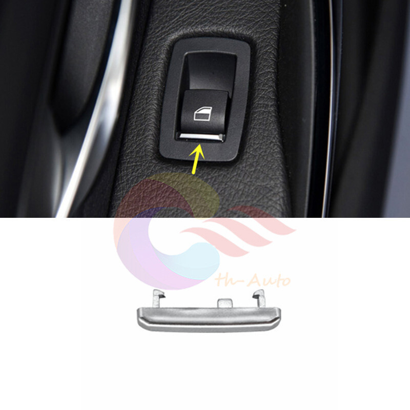 Chrome Window Switch Button Trim Strip For BMW F30 F34 F80 F07 F10 F01 ...
