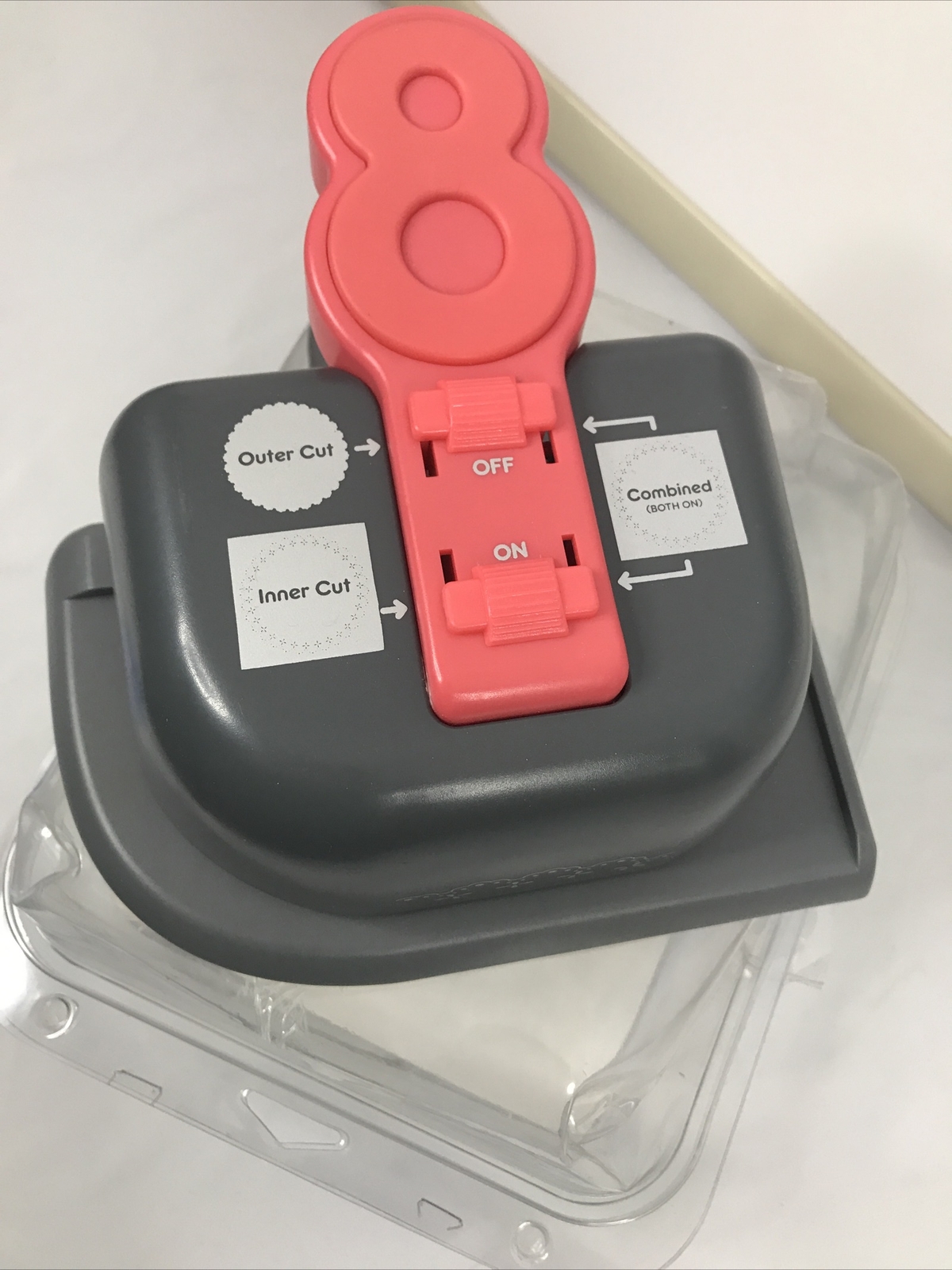 We R Memory Keepers Lucky 8 Paper Punch Frilly Lace Scrapbooking Paper ...