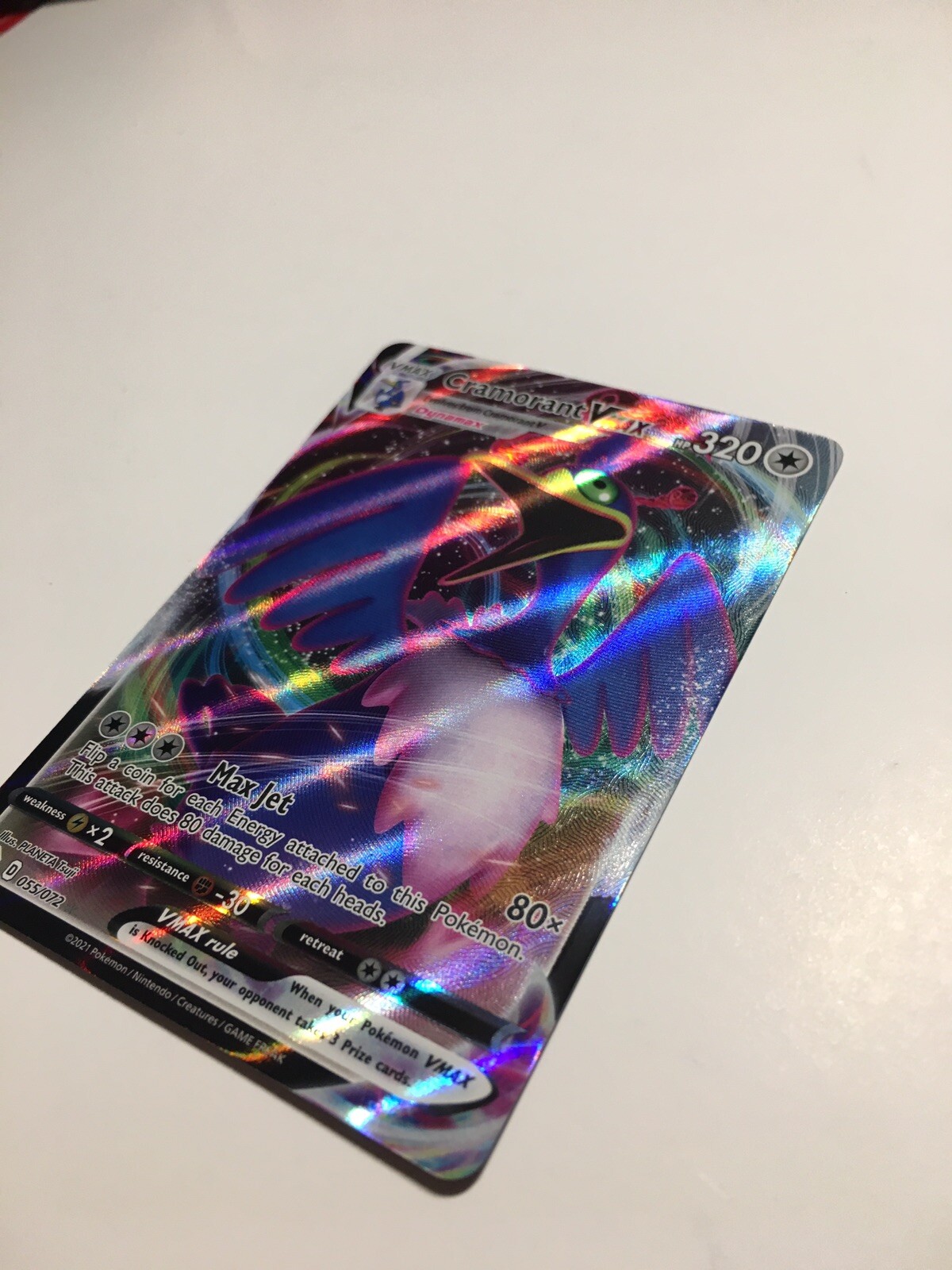 Cramorant VMAX 055/072 - Ultra Rare Shining Fates- MINT Pokemon Card | eBay