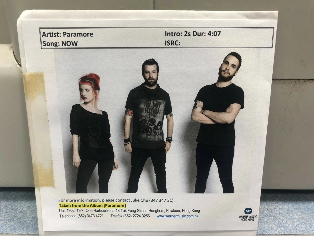 Paramore Now Album Cover
