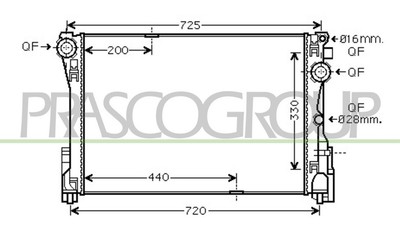 MERCEDES CLS Radiator (1.61.82.03.5 Petrol & 2.23.0 Diesel Models) 2011 ...