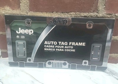 JEEP Automobile Car Chrome Metal Auto Tag License Plate Frame | eBay