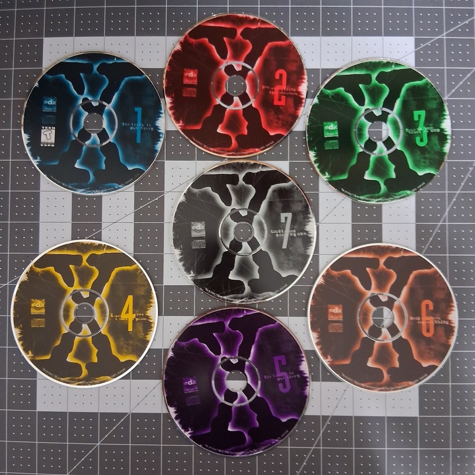 The X-Files Big Box PC Game 1998 7 Disc Box Set Windows 95 Complete | eBay