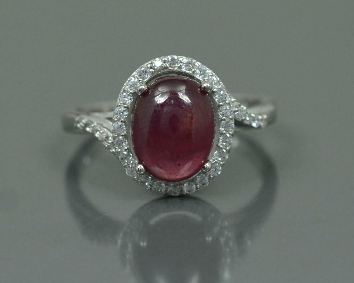 Natural Ruby Ring,925 Sterling Silver ring,ruby Jewelry,Handmade ring ...