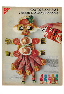 Nabisco Print Ad Food Advertising Snackmate Cheese Spread Vintage 1966 ...