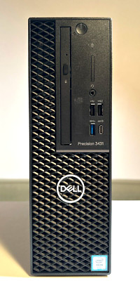 Dell Precision 3431 SFF Workstation Intel Xeon E-2224G 3.5GHz CPU 16GB ...