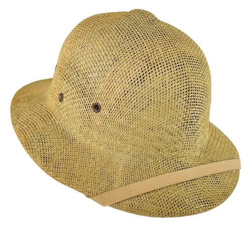 Vintage Woven Straw Safari Explorer Adjustable Sun Hat U.C.W one size ...