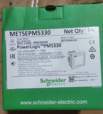 1PC METSEPM5330 Schneider Electric PM5330 Meter Brand New, Original | eBay