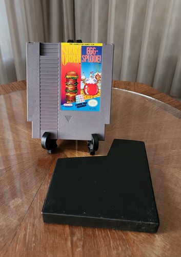 Vintage 1989 Nintendo NES SHORT ORDER EGGSPLODE Power Pad Game ...