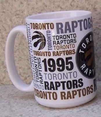 Coffee Mug Sports NBA Toronto Raptors NEW 15 ounce cup with gift box | eBay