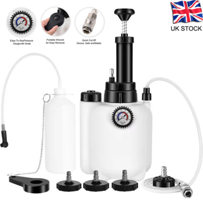 3L Brake System Clutch Fluid Pressure Bleeder Bleeding Device Kit Car ...