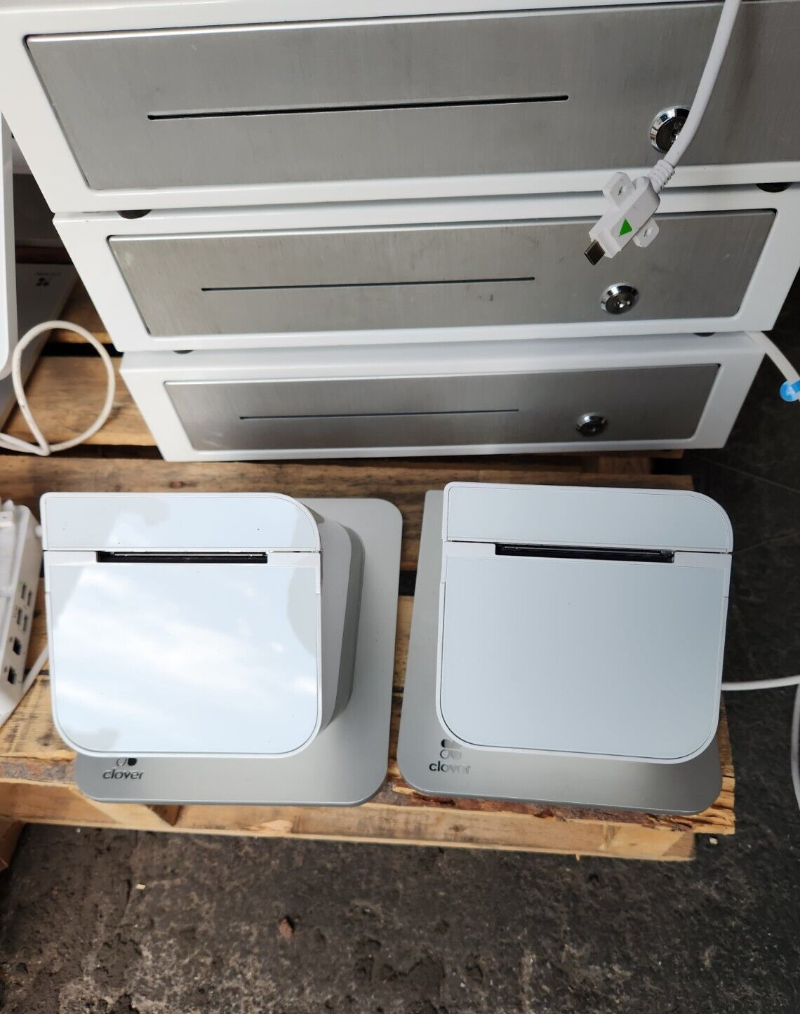 LOT CLOVER PRO system C503, P501 with cash register. | eBay