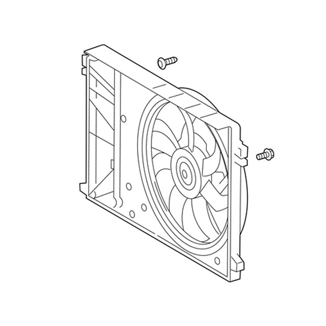 Toyota OEM Fan Assembly 163600P170 16360-0p170 for sale online | eBay