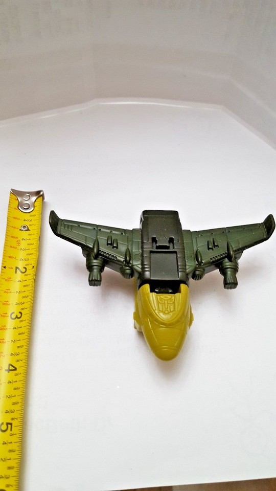 2005 Jetfire 5.25" Green Airplane Burger King Action Figure ...