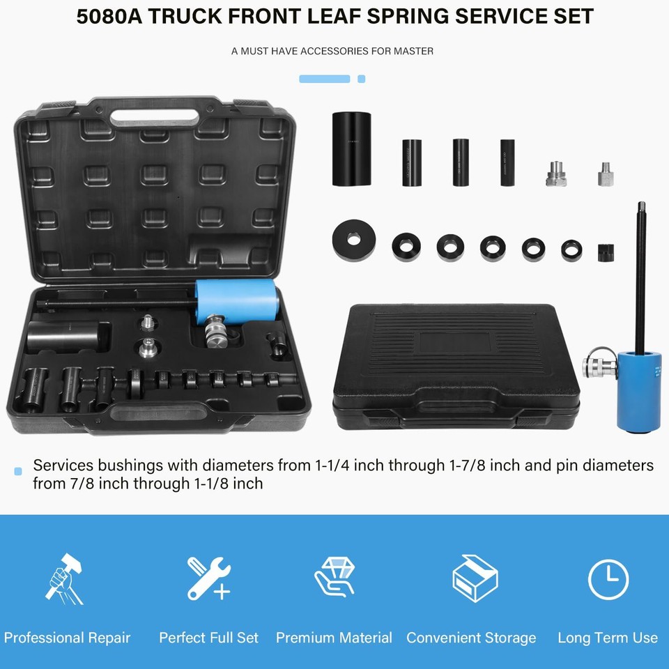 5080A Truck Front Leaf Spring Pin and Bushing Service Set | eBay