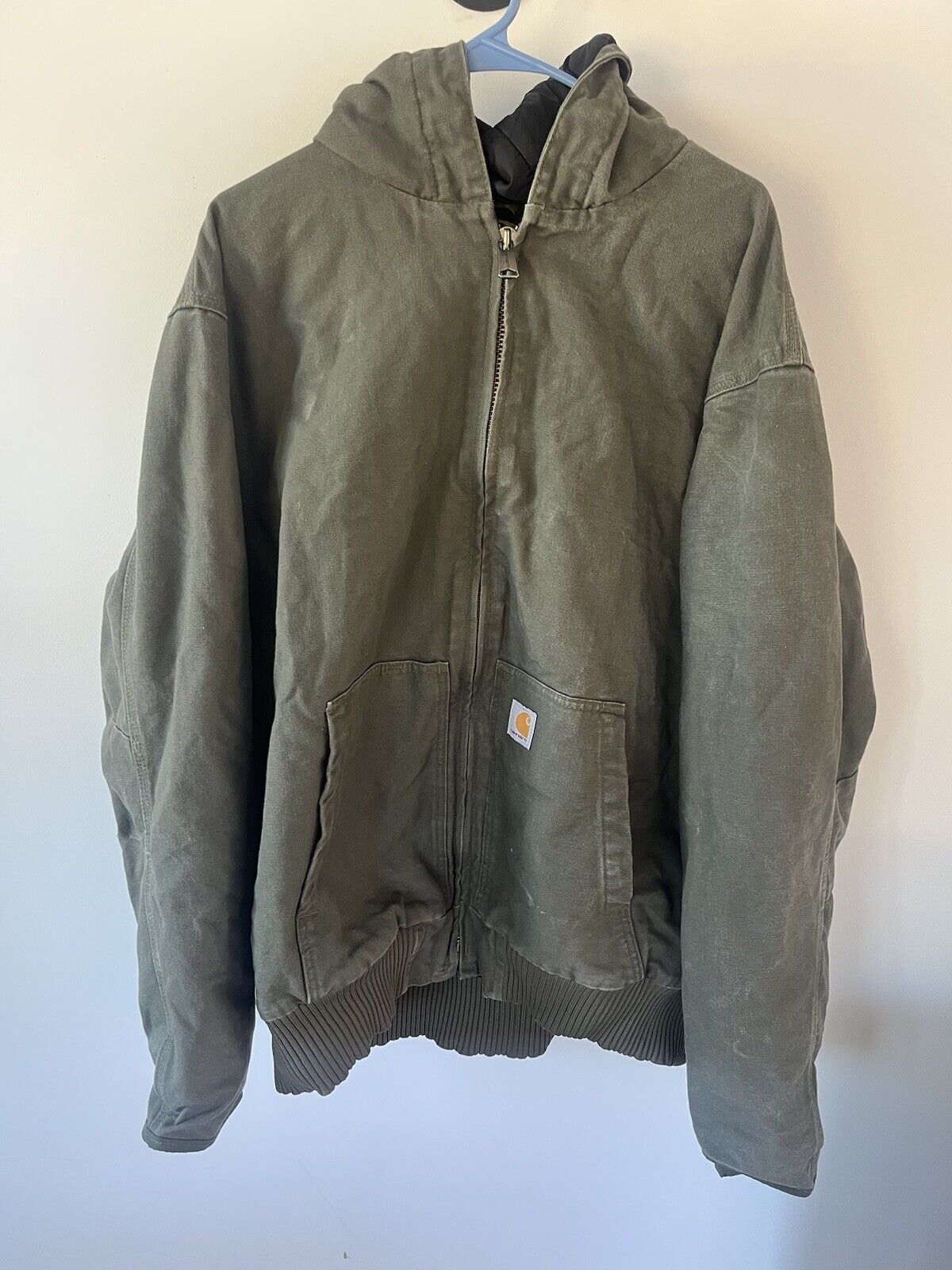 Green Carhartt Jacket Size XL - Gem Green Carhartt Jacket Size XL - Gem