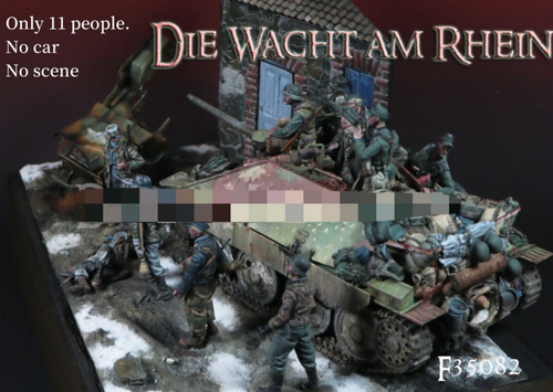 1/35 Resin German 11 Soldiers ONLY FIGURE Unpainted unassembled 90y | eBay